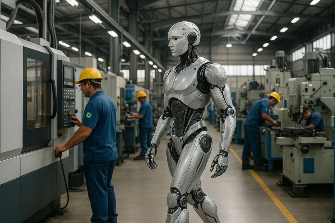 Robôs humanoides começam a substituir funções em fábricas brasileiras ...
