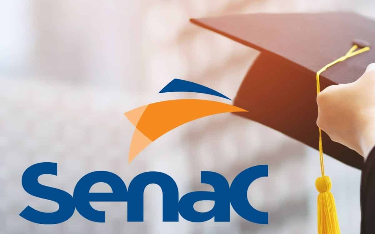 SENAC está com 1.300 vagas para CURSOS GRÁTIS neste estado